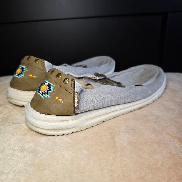 Hey Dude | Shoes | Hey Dude Wendy Rodeo Blue Aztec Slip On Shoes Womens ...